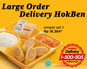 Harga dan Menu Hokben Delivery Terbaru 2017 - Harga Menu